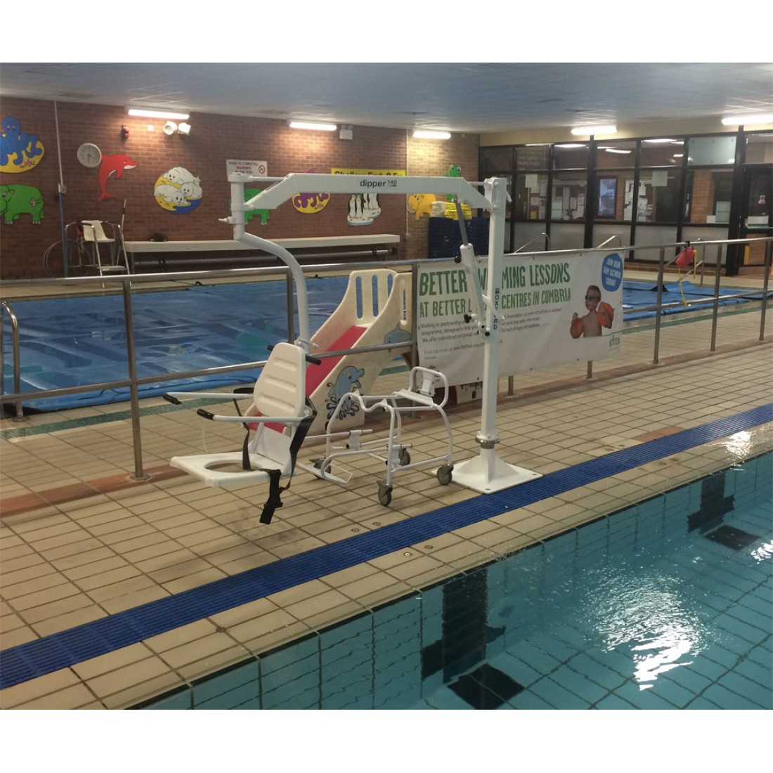 Oxford Dipper Manual Pool Hoist with Ranger Seat | Safe & Easy Pool Access