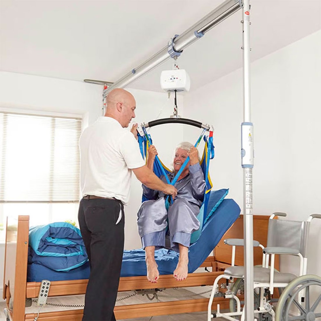 Prism CP200 Portable Ceiling Hoist – Lightweight & Powerful Patient Lifter