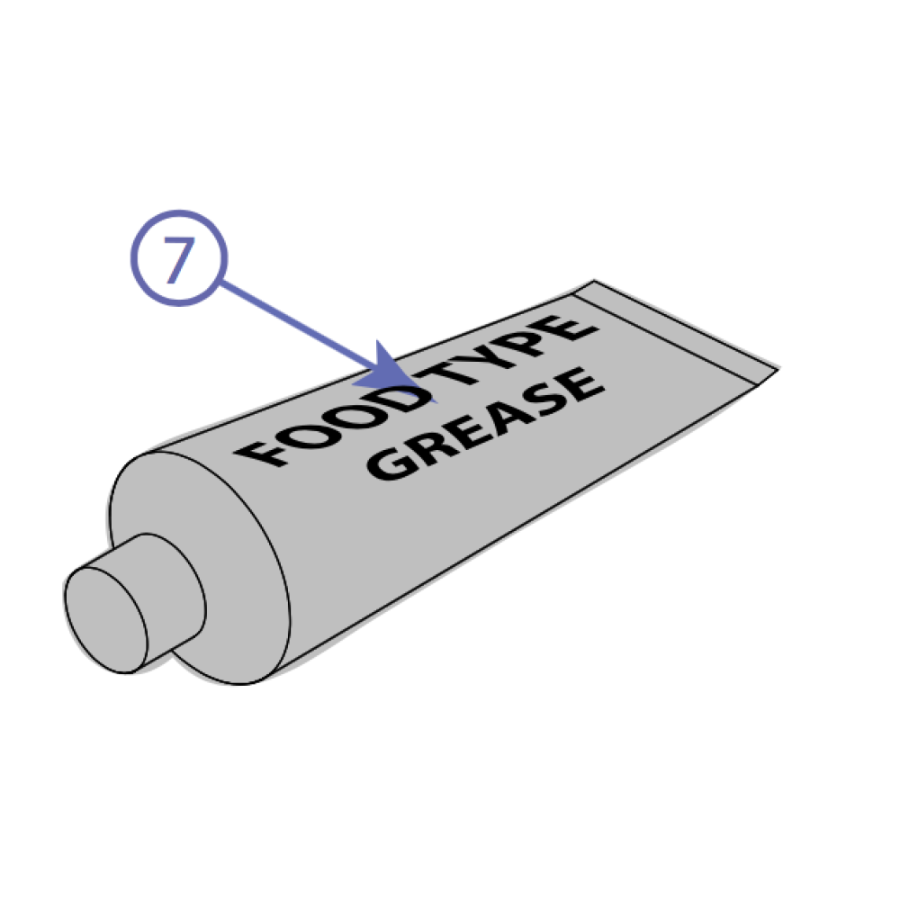 Oxford Voyager Portable Grease Lubriplate Fgl-1 Food Grade
