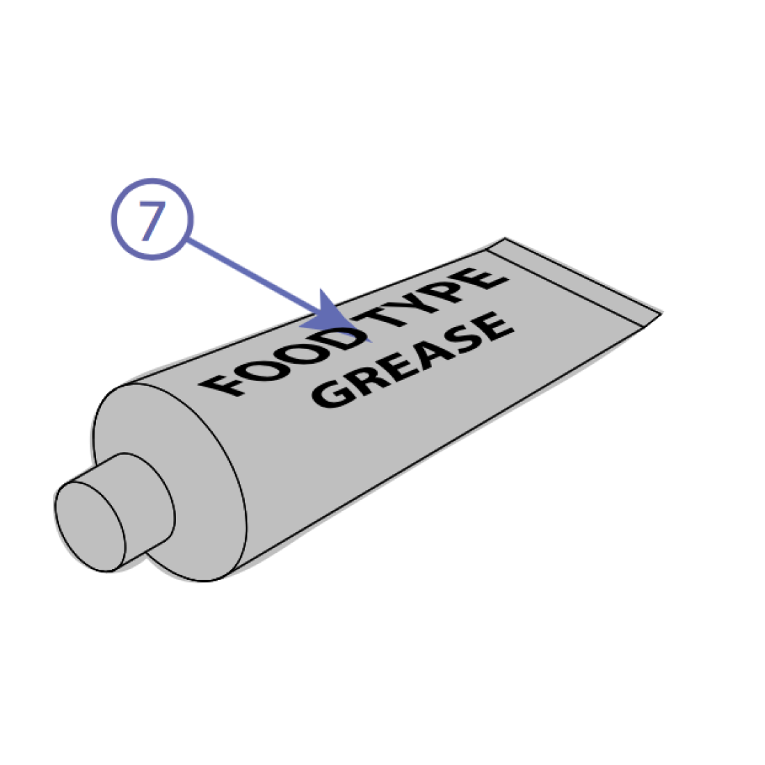 Oxford Voyager Portable Grease Lubriplate Fgl-1 Food Grade